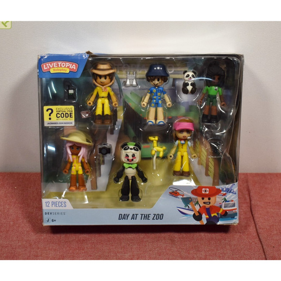 Toys | Livetopia Day At The Zoo Pack Figures Missing Accessory | Poshmark